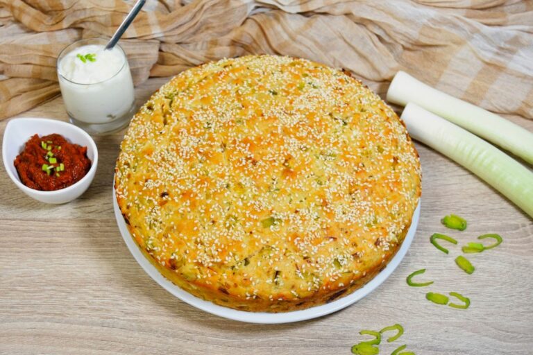 Lauch – Feta Kuchen nach mazedonischer Art - BallesWorld