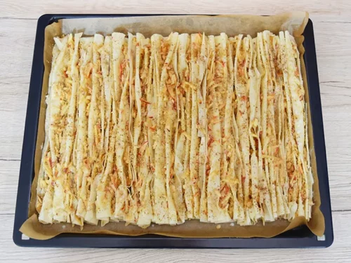 Apfelstrudel mit Filoteig